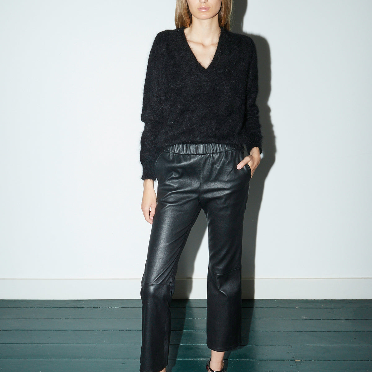 Enes Bootcut Black Trousers – Enes Antwerp